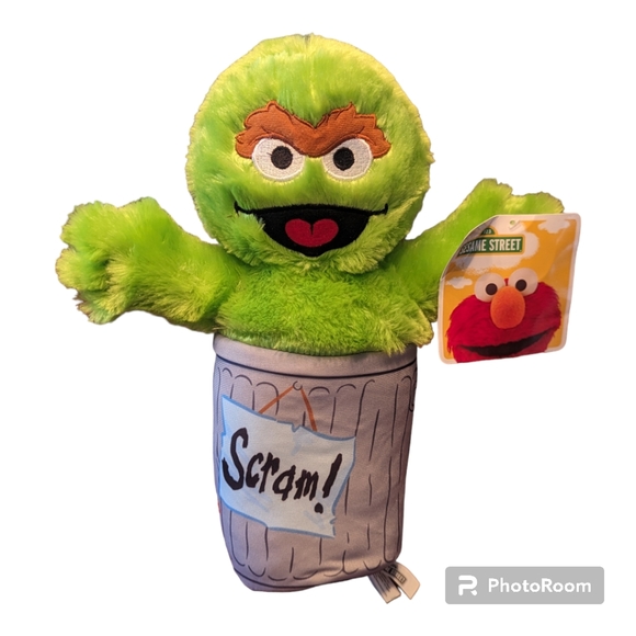 Sesame Street | Toys | Nwt Sesame Street Oscar The Grouch Scram Stuffed ...